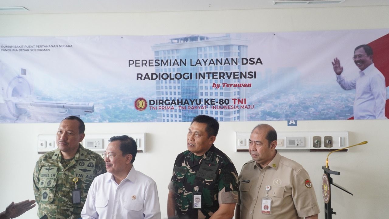 Gandeng Terawan, RSPPN Soedirman Resmikan Layanan DSA Radiologi Intervensi